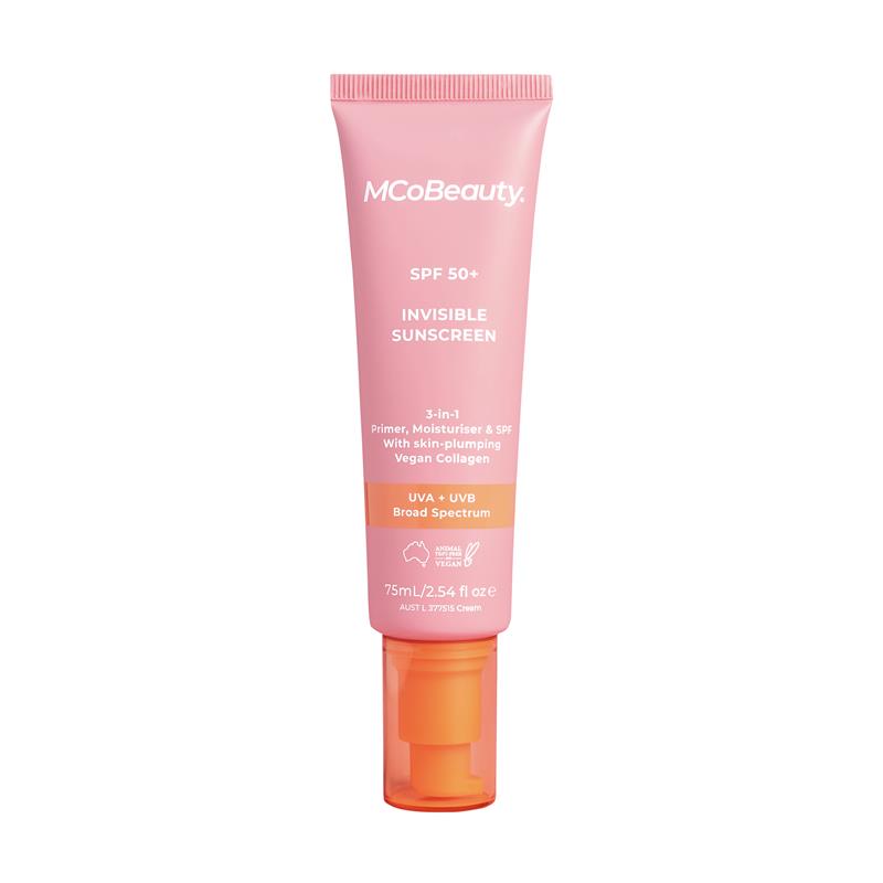 Buy MCoBeauty SPF50+ 3 In 1 Invisible Sunscreen 75ml Online at Chemist ...