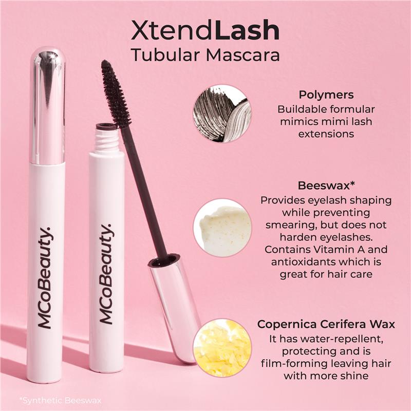 Buy MCoBeauty XtendLash Tubing Mascara Black Online at Chemist Warehouse®
