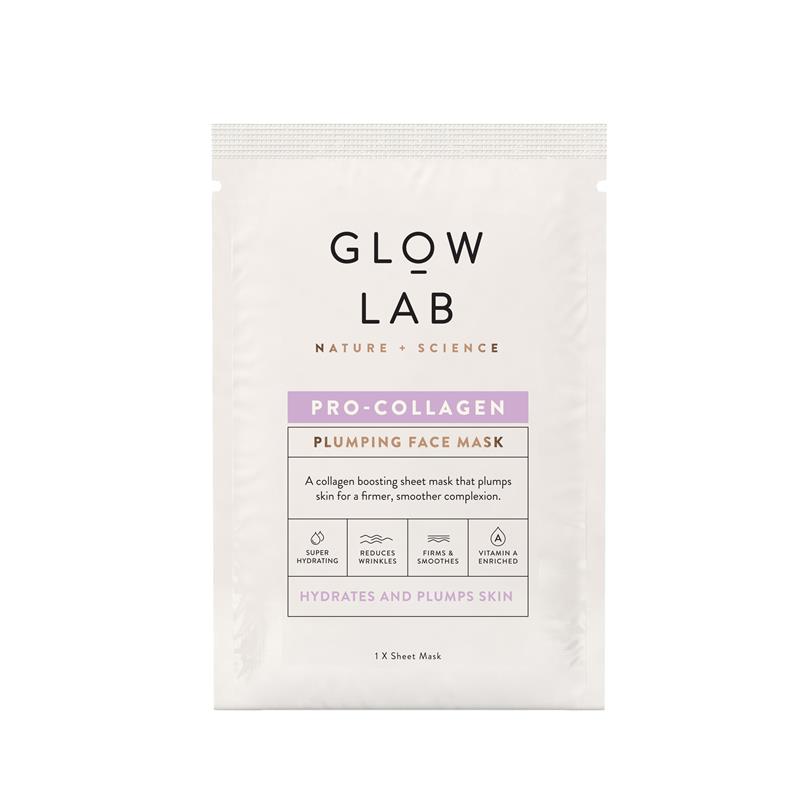 Buy Glow Lab Pro Collagen Plumping Sheet Mask 23ml Online at Chemist ...
