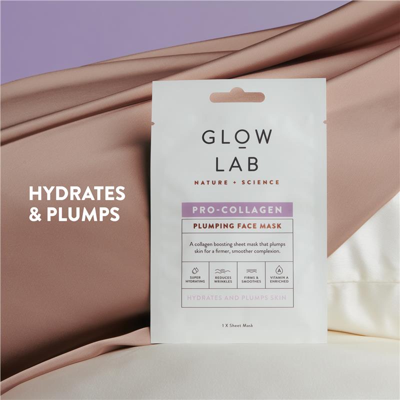 Buy Glow Lab Pro Collagen Plumping Sheet Mask 23ml Online at Chemist ...
