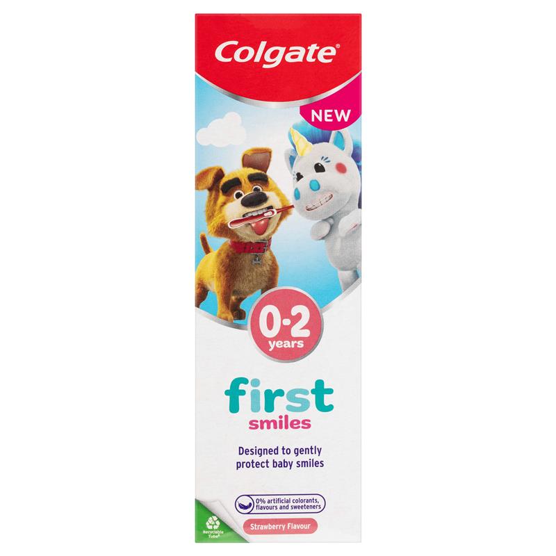 Buy Colgate Kids Baby Toothpaste 0 - 2 Years Strawberry Flavour 50ml ...