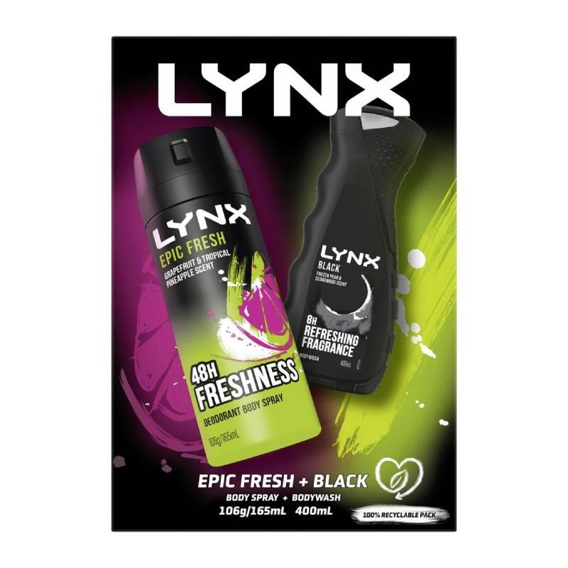 Buy Lynx Core Duo Epic Fresh Gift Set 2022 Online at Chemist Warehouse®