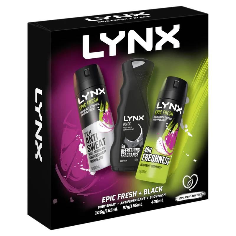 Buy Lynx Core Trio Epic Fresh Gift 2022 Online at Chemist Warehouse®