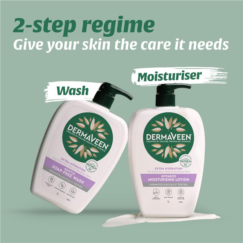 Buy DermaVeen Extra Hydration Intensive Moisturising Lotion 1.25 Litre ...