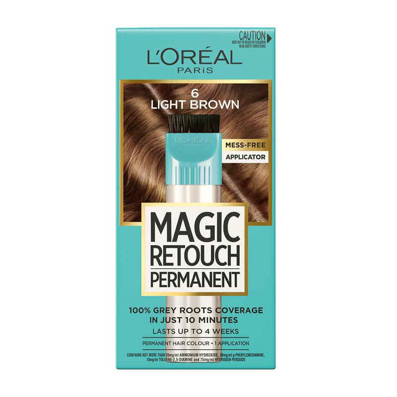 Buy Loreal Magic Retouch Permanent 6 Light Brown Online at Chemist ...