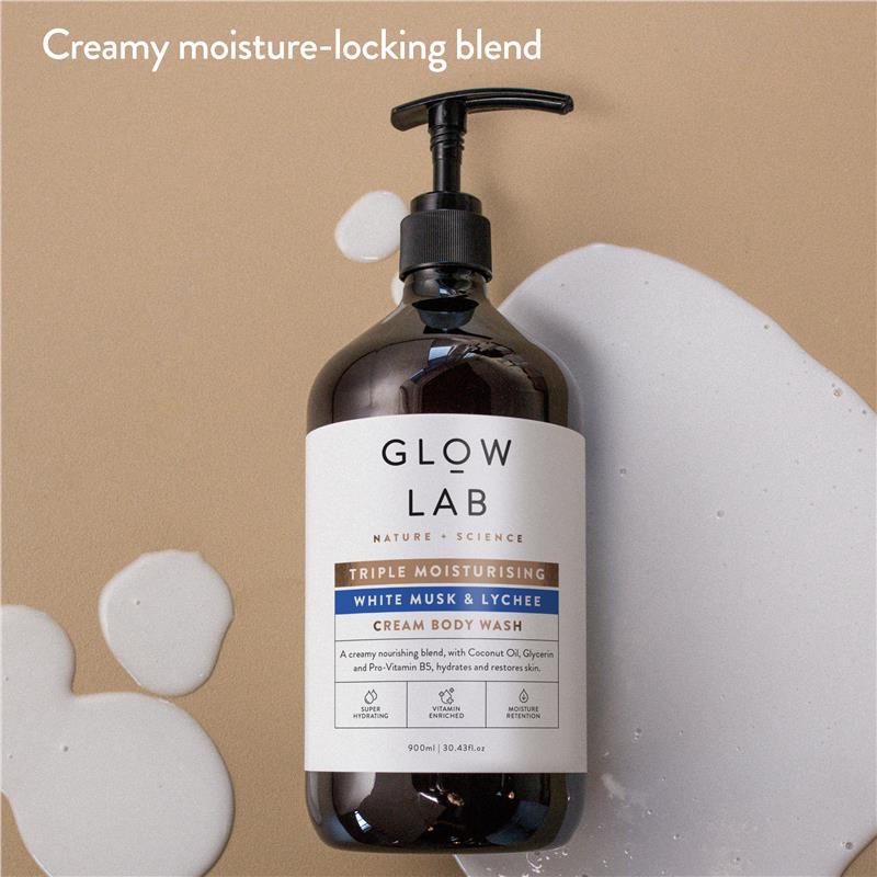 Buy Glow Lab Body Wash Triple Moisturising 900ml Online at Chemist ...