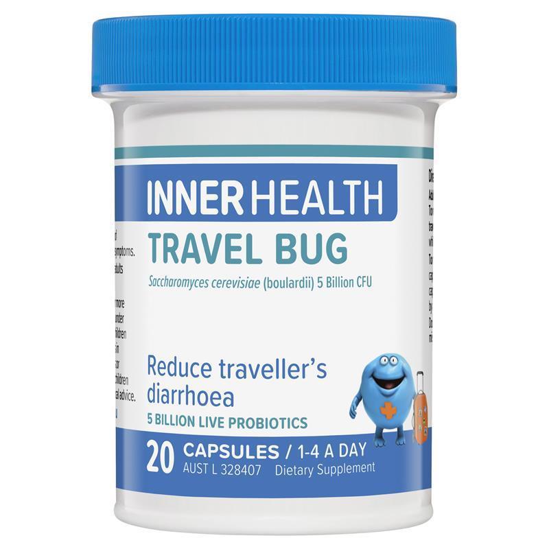 Buy Inner Health Travel Bug 20 Capsules Online at Chemist Warehouse®