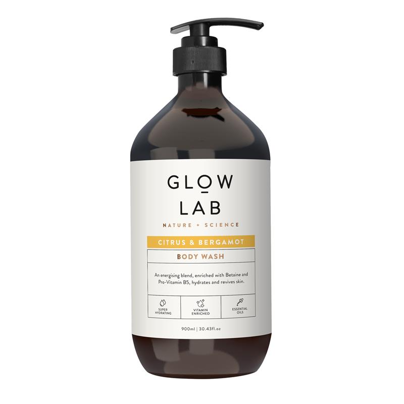 Buy Glow Lab Body Wash Citrus & Bergamot 900ml Online at Chemist Warehouse®
