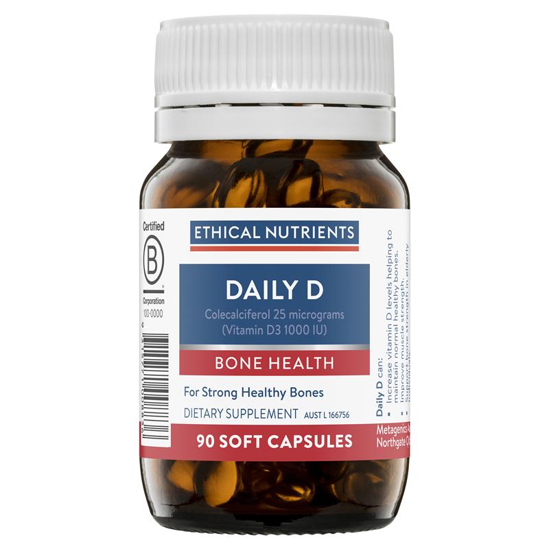 Buy Ethical Nutrients Daily D 90 Capsules Online at Chemist Warehouse®