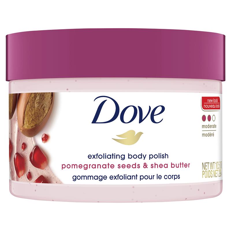 Buy Dove Exfoliating Body Polish Pomegranate & Shea Butter 298g Online ...
