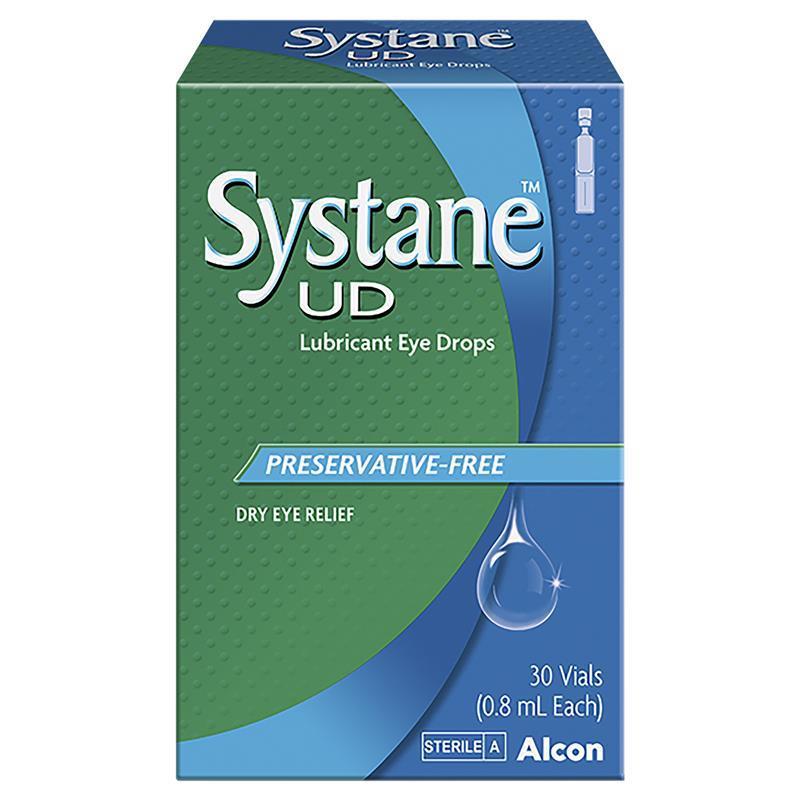 Buy Systane Lubricant Eye Drops 0.8ml x 30 Vials Online at Chemist ...