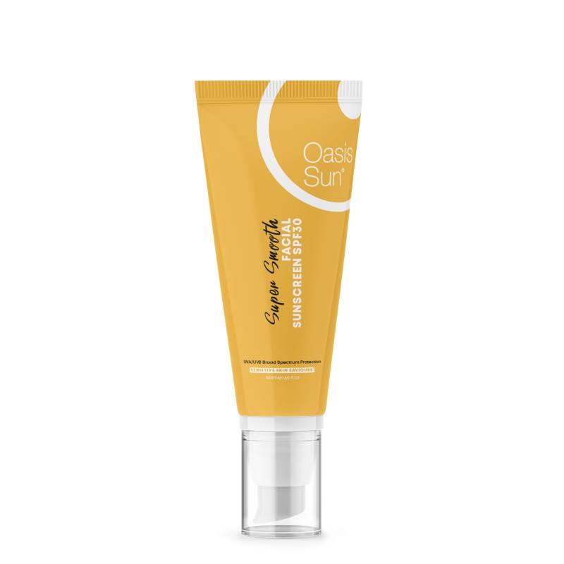 Buy Oasis Sun Super Smooth Facial Sunscreen SPF30 50ml Online at ...