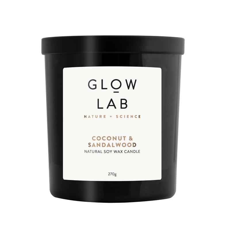 Buy Glow Lab Candle Coconut & Sandalwood 270g Online at Chemist Warehouse®