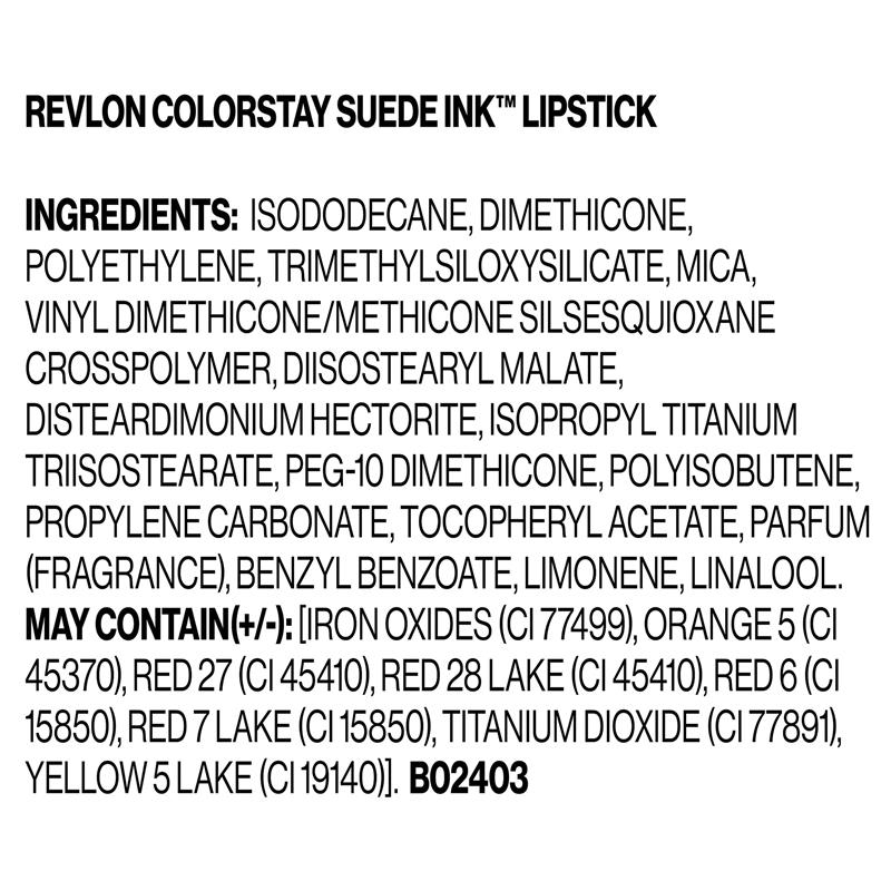 Buy Revlon Colorstay Suede Ink Lip In The Zone Online At Chemist Warehouse®