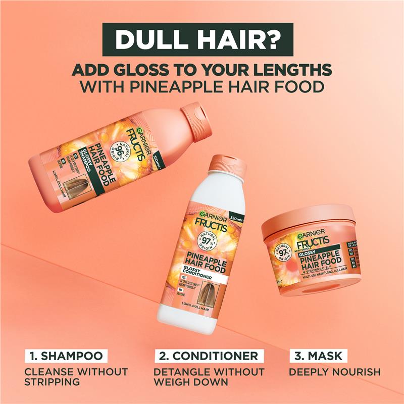 Buy Garnier Fructis Hair Food Pineapple Conditioner 350ml Online at ...