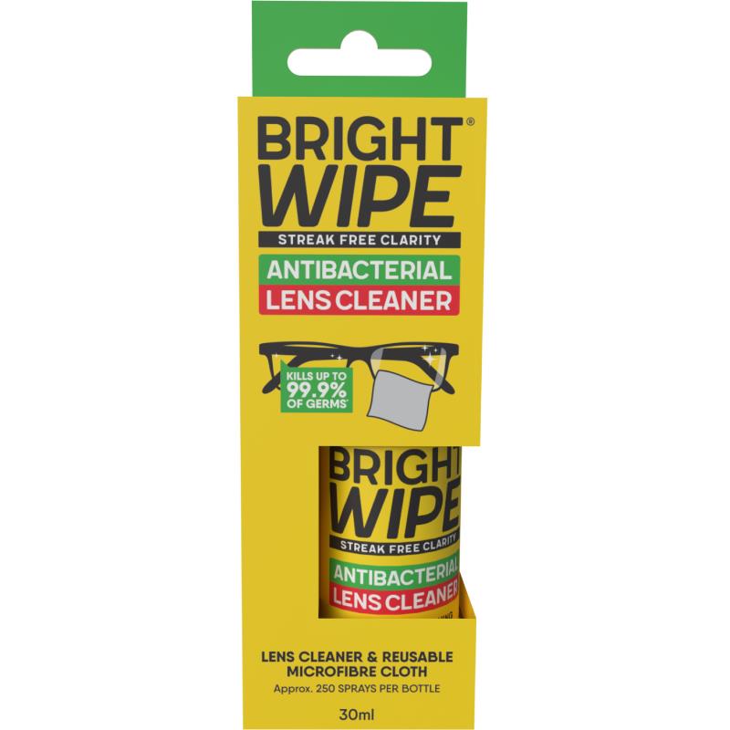 Buy Brightwipe Antibacterial Lens Care Kit 30ml Online at Chemist ...