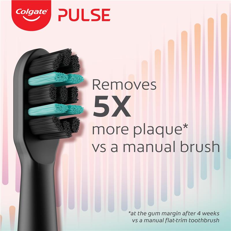 Buy Colgate Electric Toothbrush Pulse Refills Deep Clean 4 Pack Online ...