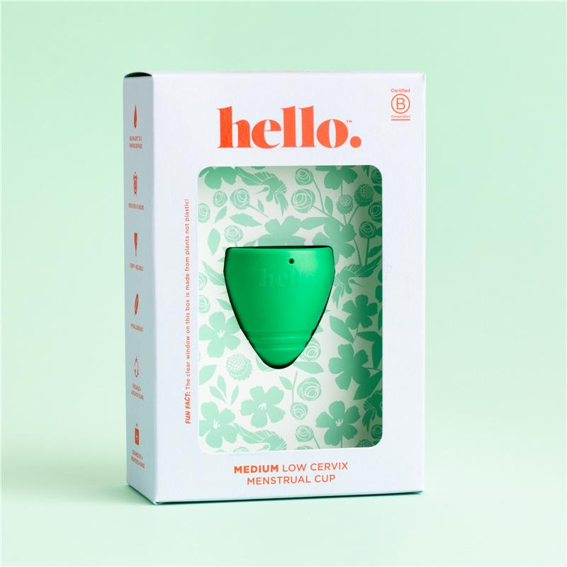 Buy Hello Period Low Cervix Cup Medium Online at Chemist Warehouse®