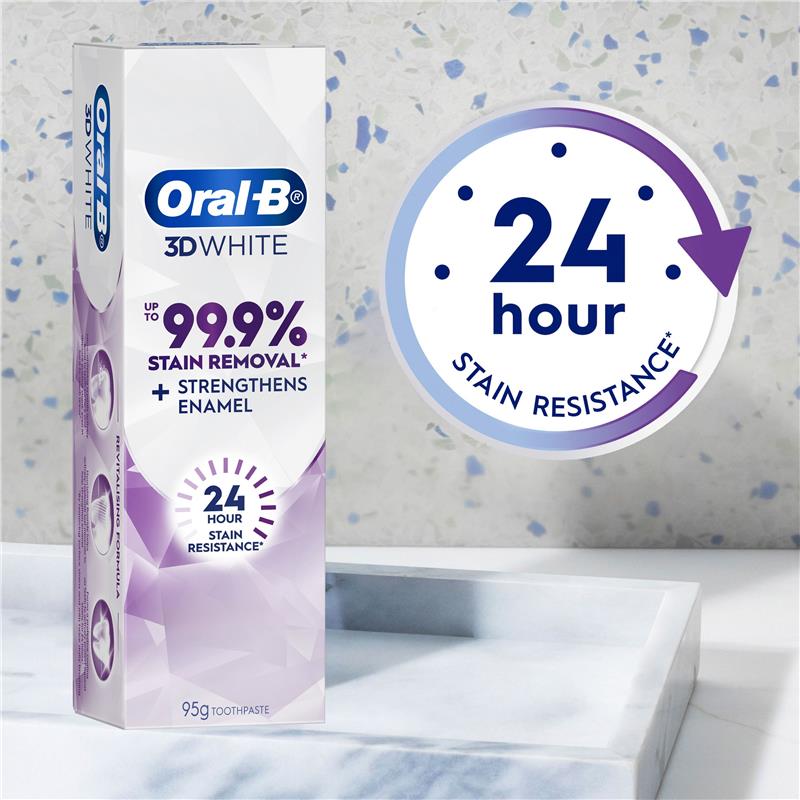 Buy Oral B Toothpaste 3D White Profesional Diamond Clean 85g Online at ...