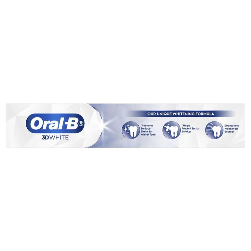 Buy Oral B Toothpaste 3D White Long Last Fresh 190g Online at Chemist ...