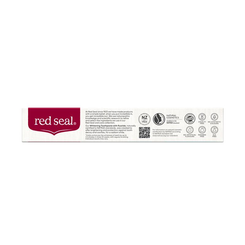 Buy Red Seal Toothpaste Whitening Fluoride 100g Online at Chemist ...