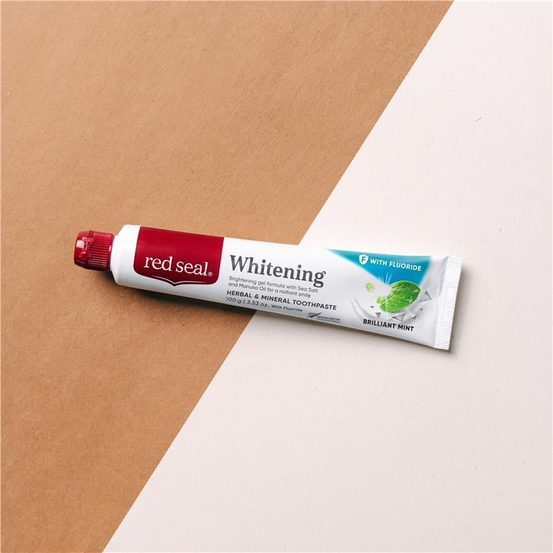 Buy Red Seal Toothpaste Whitening Fluoride 100g Online at Chemist ...