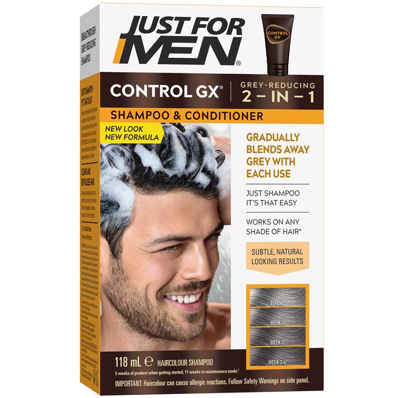 Buy Control GX Grey Reducing 2-In-1 Shampoo & Conditioner 118ml Online ...