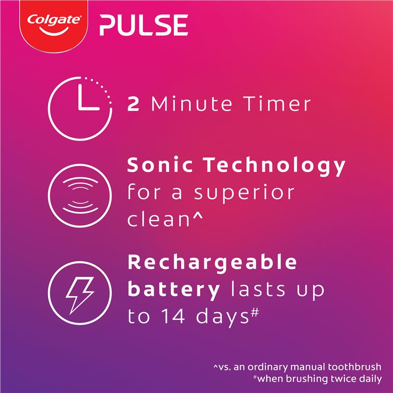 Buy Colgate Electric Toothbrush Series 2 Pulse Deep Clean & Whitening ...
