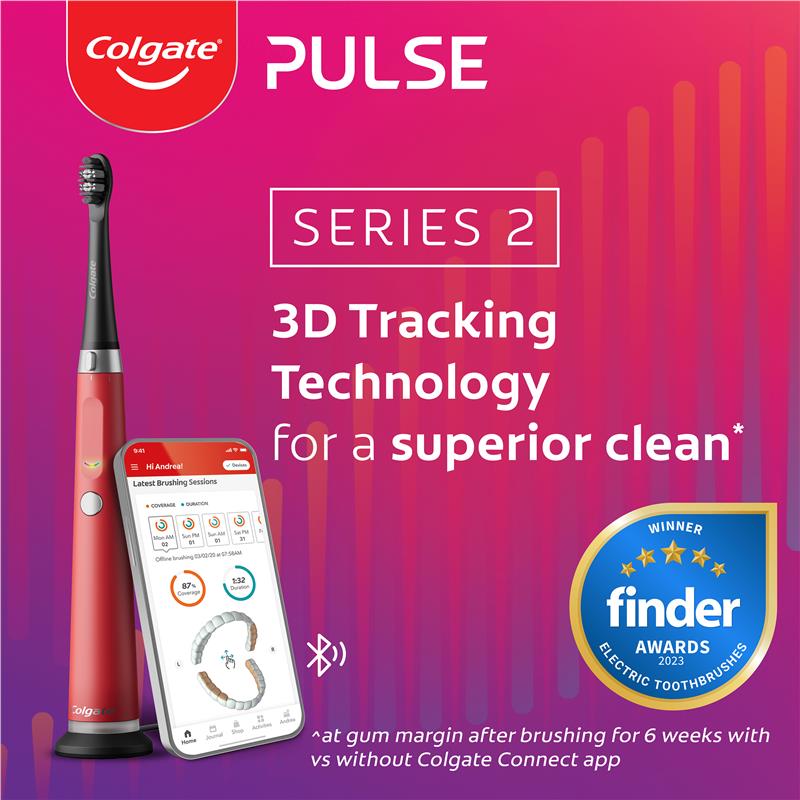 Buy Colgate Electric Toothbrush Series 2 Pulse Deep Clean & Whitening ...