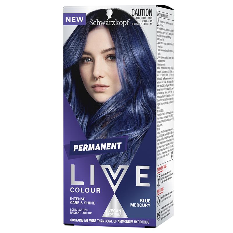 Buy Schwarzkopf Live Colour Permanent Blue Mercury Online at Chemist ...