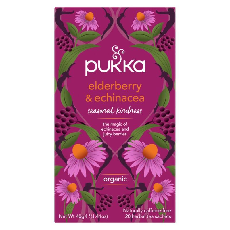 Buy Pukka Elderberry & Echinacea Tea 20 Bags Online at Chemist Warehouse®