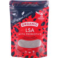 Buy Ceres Organics LSA With Probiotics Linseed Sunflower & Almond 200g ...