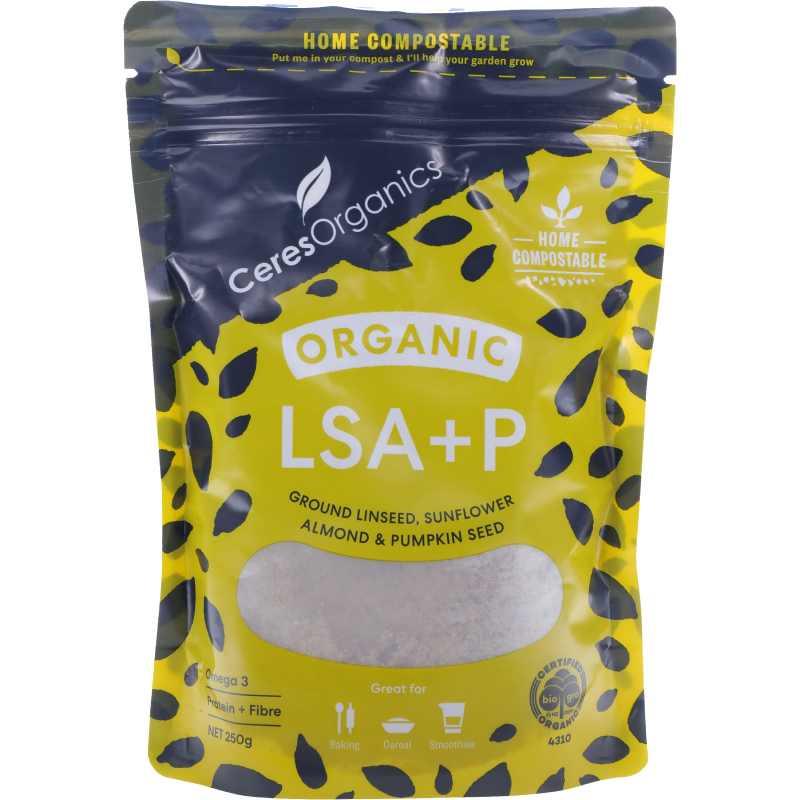 Buy Ceres Organics LSA + P Ground Linseed Sunflower Almond & Pumpkin ...