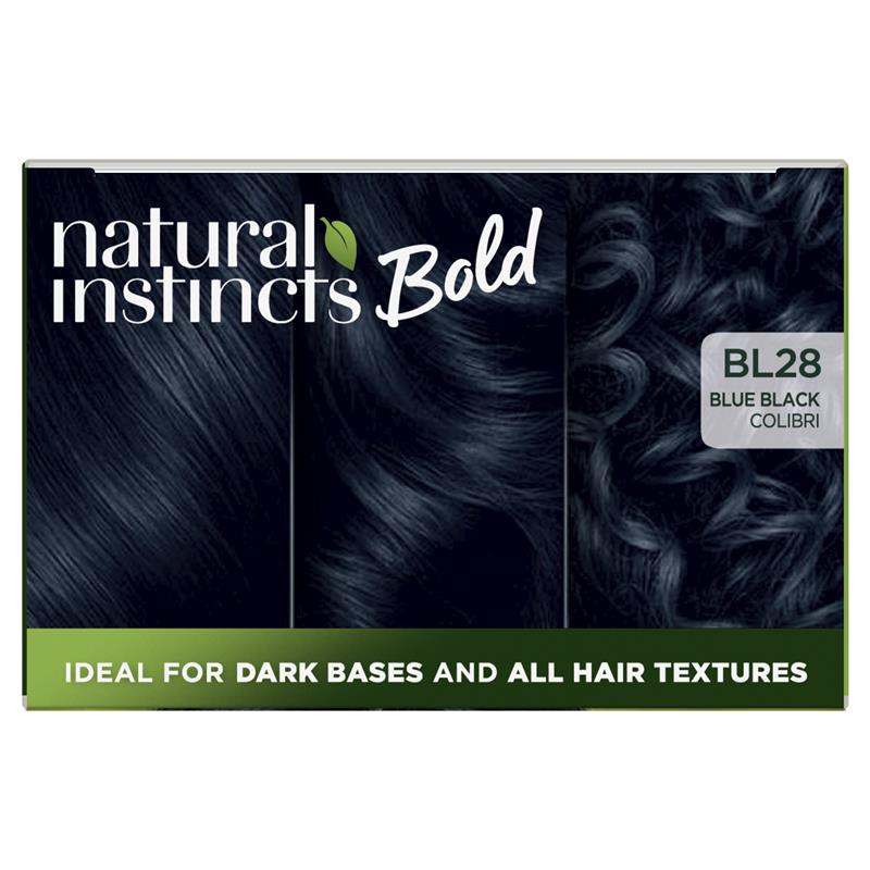 Buy Clairol Natural Instincts Bold Blue Black Permanent Hair Colour ...