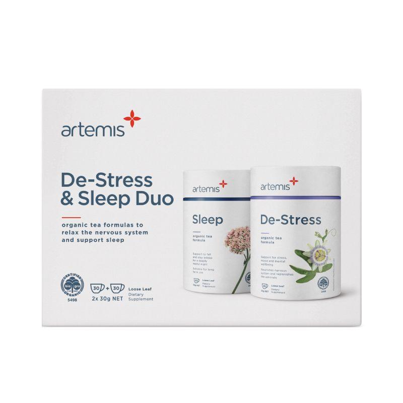 Buy Artemis De-Stress & Sleep Duo Tea 30g + 30g Online Only Online at ...