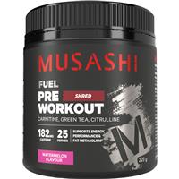 Buy Musashi Pre Workout Shred Watermelon 225g Online at Chemist Warehouse®
