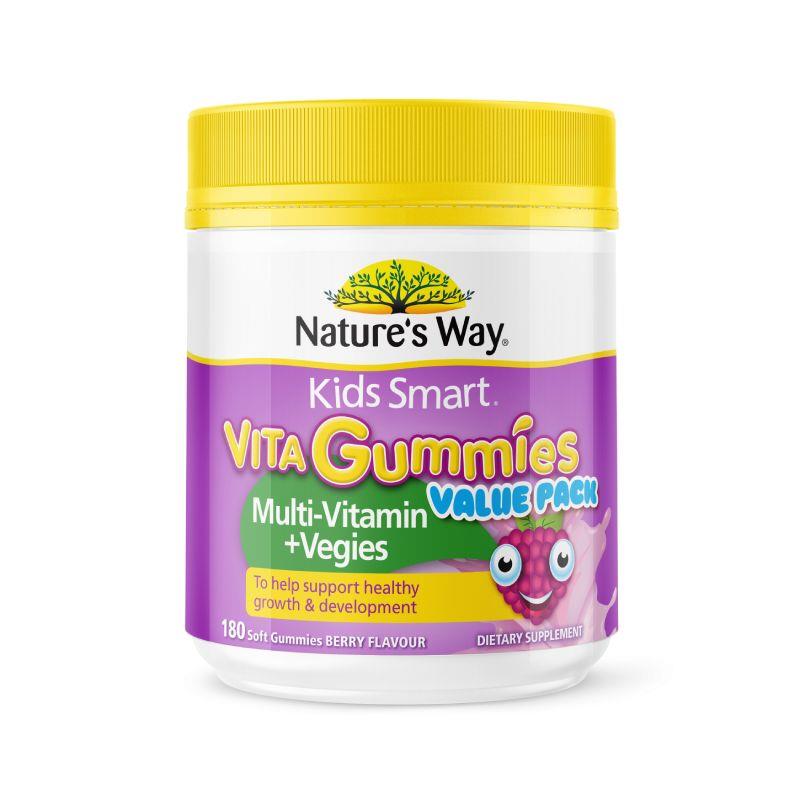 Buy Nature's Way Kids Smart Vita Gummies Multi-Vitamin + Vegies 180 ...