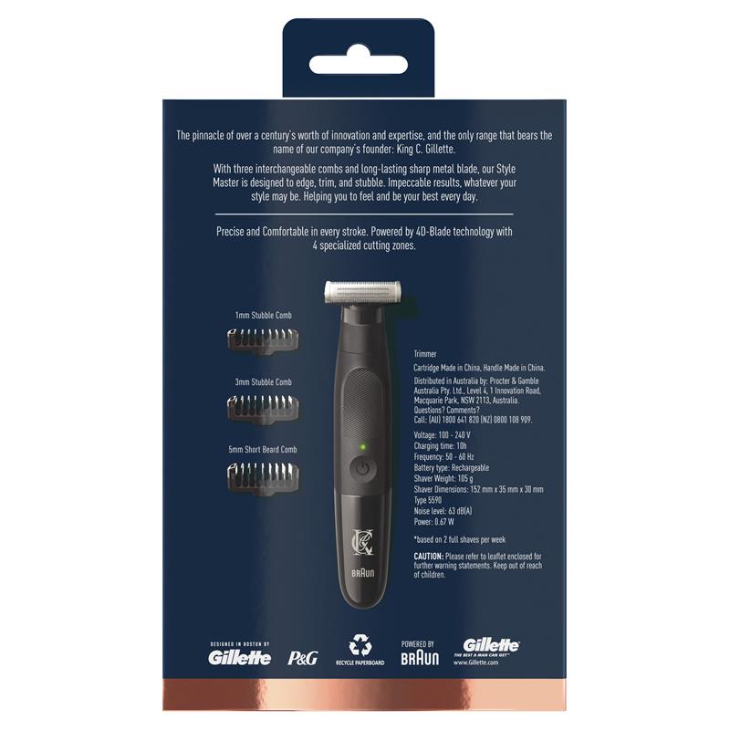 Buy King C. Gillette Style Master Online at Chemist Warehouse®