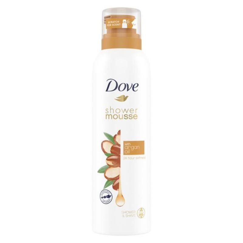 Buy Dove Shower Mousse Argan Oil 200ml Online at Chemist Warehouse®