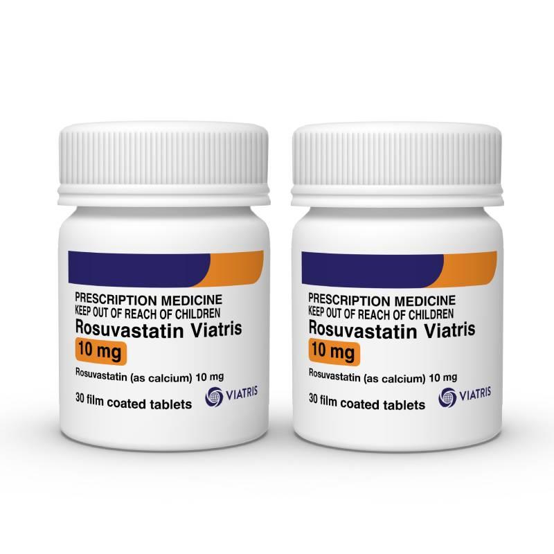 Buy Rosuvastatin Viatris 10mg Tablets 60 (2 x 30) - Rosuvastatin Online ...