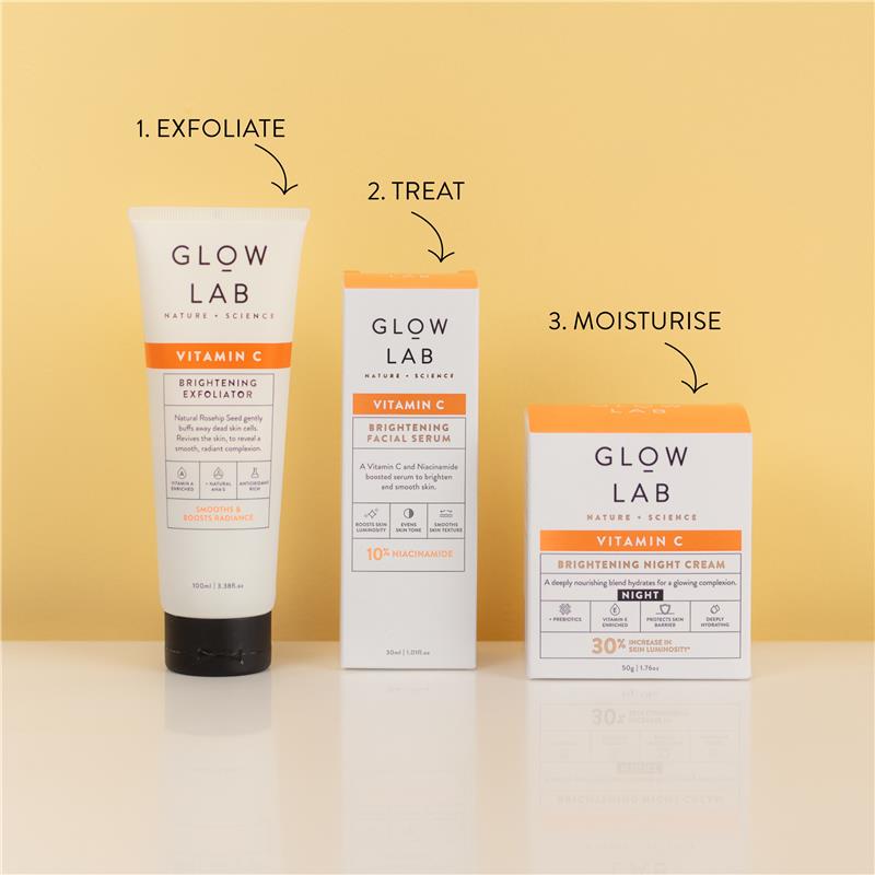 Buy Glow Lab Vitamin C Brightening Facial Serum 30ml Online at Chemist ...