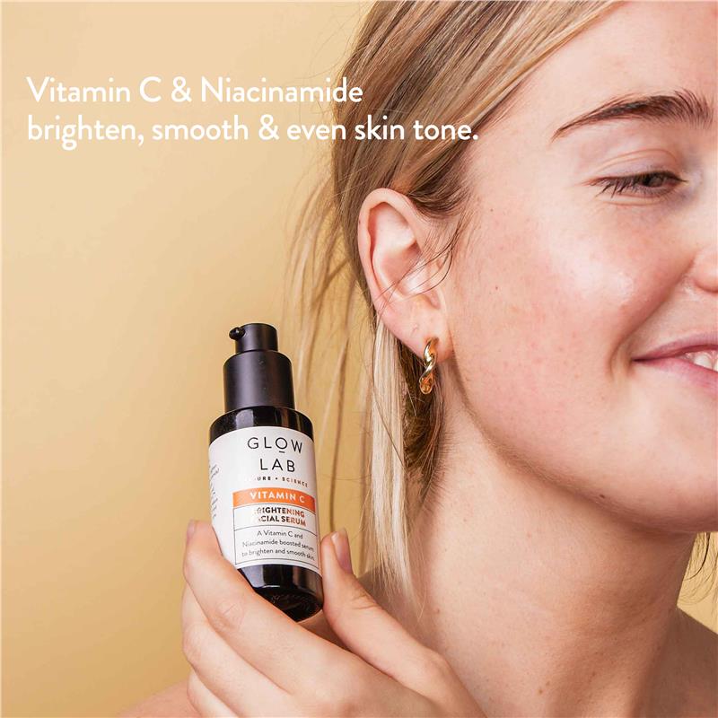Buy Glow Lab Vitamin C Brightening Facial Serum 30ml Online at Chemist ...