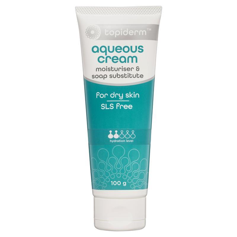 Buy Topiderm Aqueous Cream SLS Free 100g Online at Chemist Warehouse®