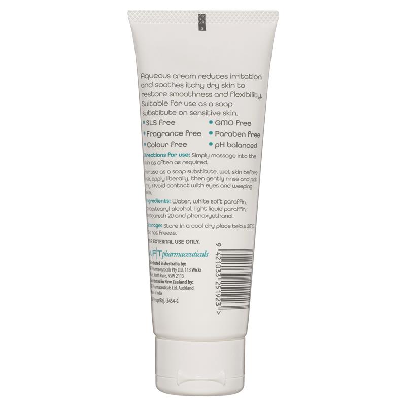 Buy Topiderm Aqueous Cream SLS Free 100g Online at Chemist Warehouse®