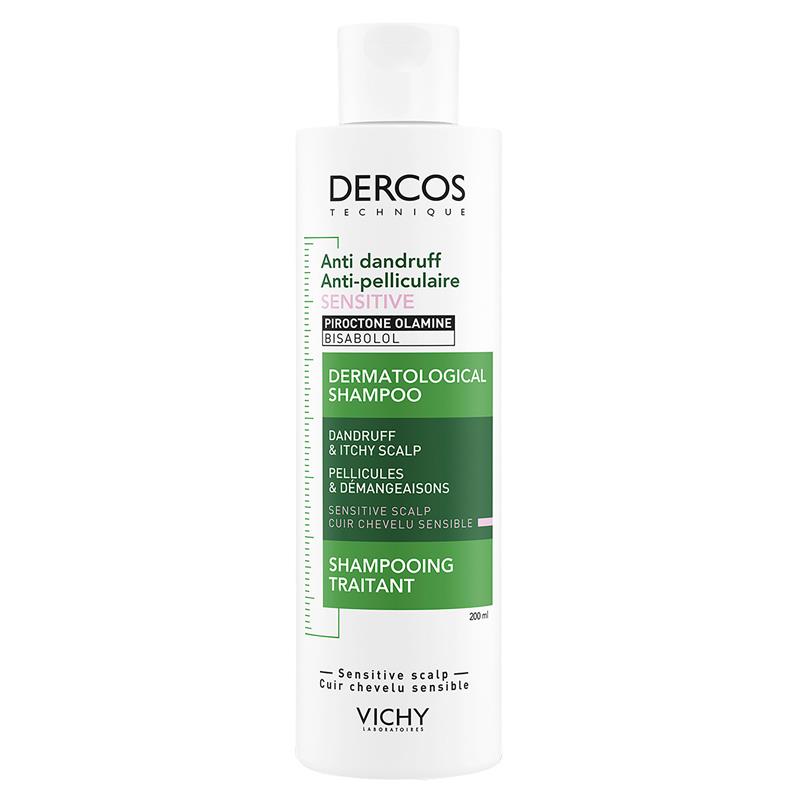 Buy Dercos Anti-Dandruff DS Shampoo For Sensitive Scalp 200ml Online at ...