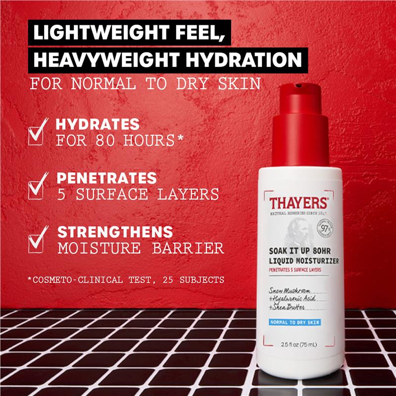 Buy Thayers Soak It Up 80 Hour Liquid Facial Moisturizer With ...