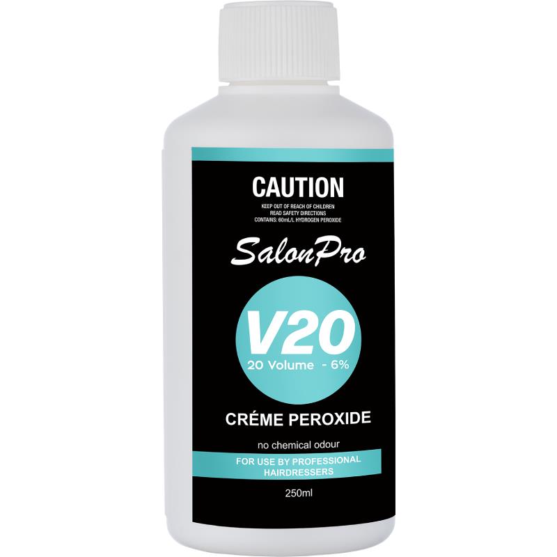 Buy SalonPro Creme Peroxide Developer 20 Vol 250ml Online at Chemist ...