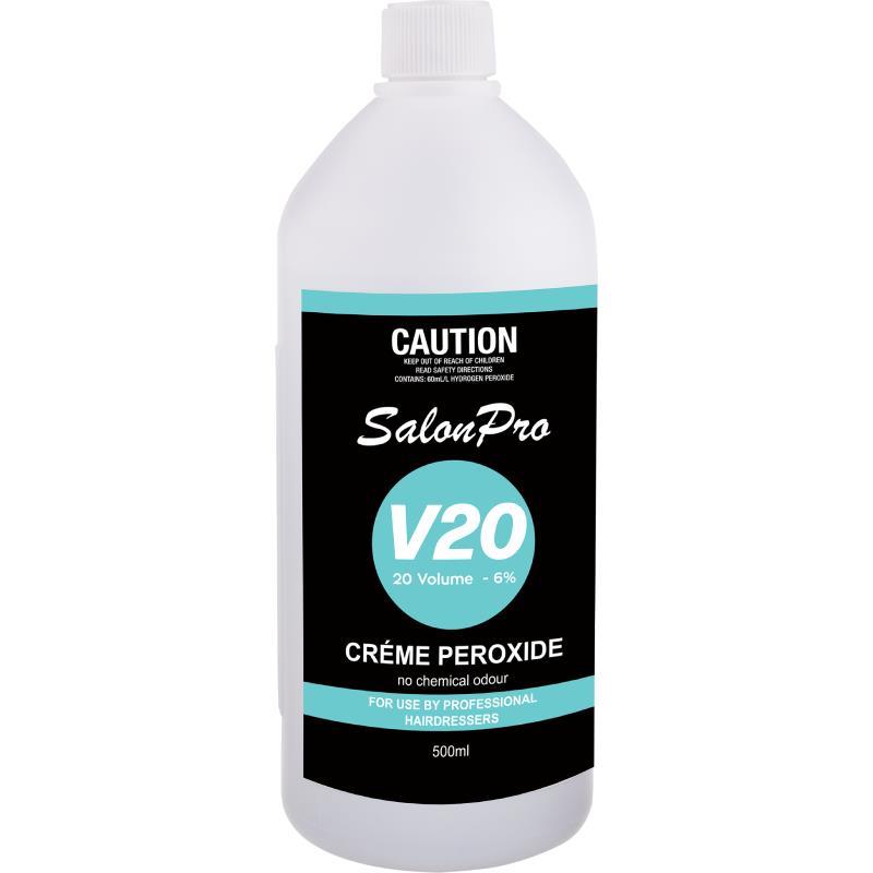 Buy SalonPro Creme Peroxide Developer 20 Vol 500ml Online at Chemist ...