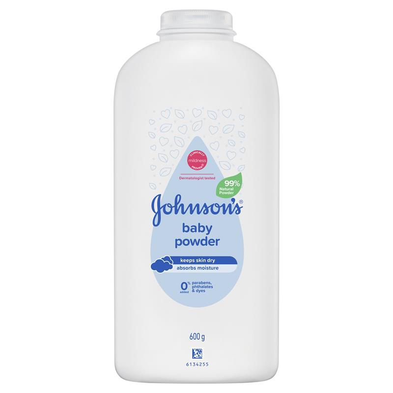 Buy Johnson's Baby Pure Cornstarch Powder 600g Online at Chemist Warehouse®