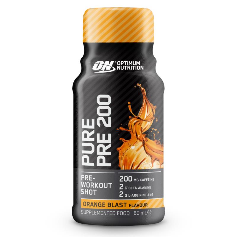 Buy Optimum Nutrition Pure Preworkout Shot Orange 60ml Online at ...